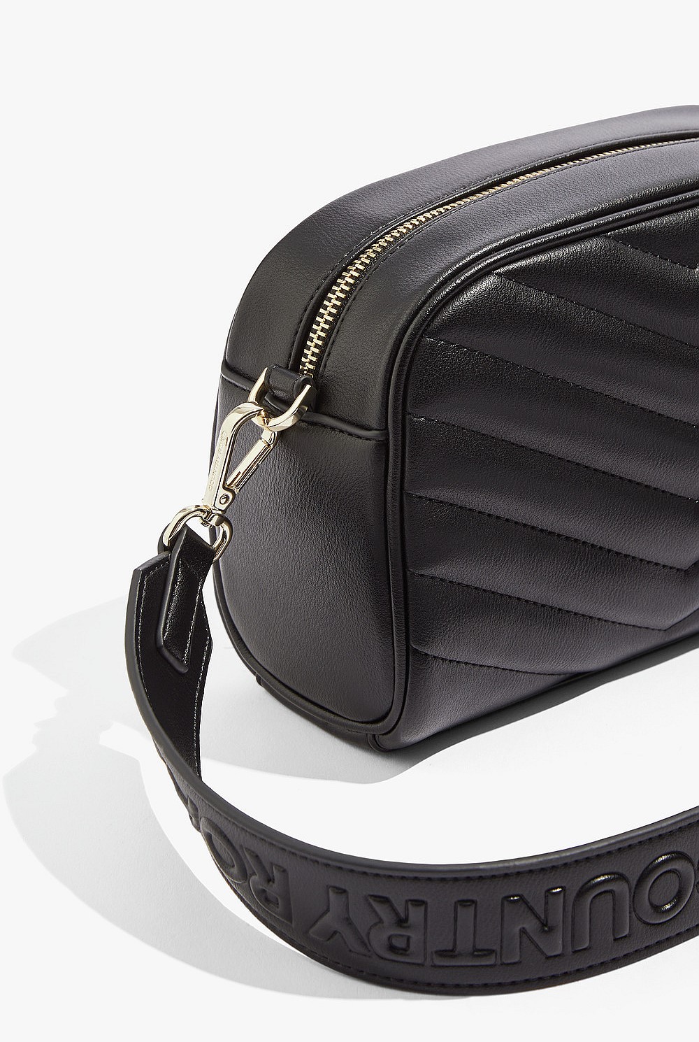 Black Quilted Camera Bag - Bags | Country Road