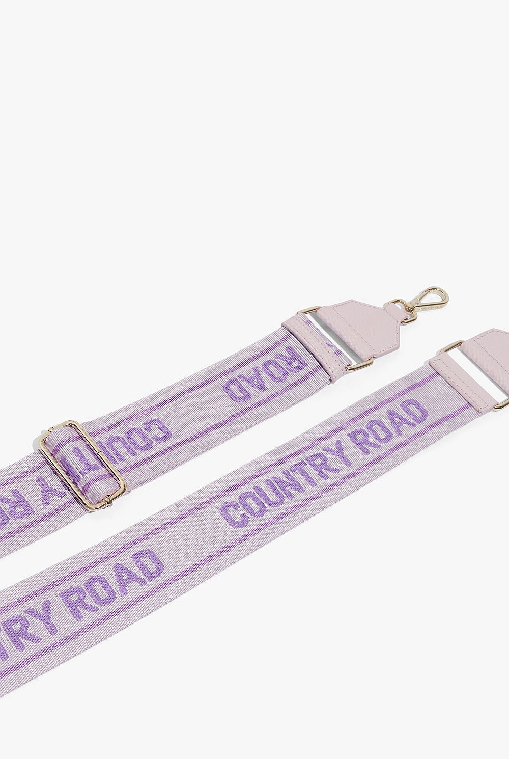 Violet Tint Stripe Branded Bag Strap - Bags | Country Road