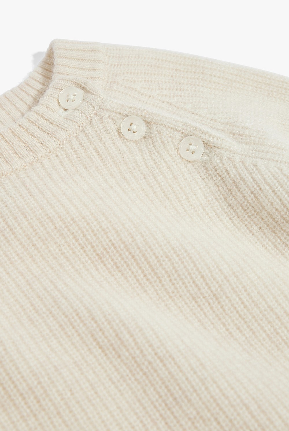 Oatmeal Marle Cashmere Knit Pullover - Natural Fibres | Country Road