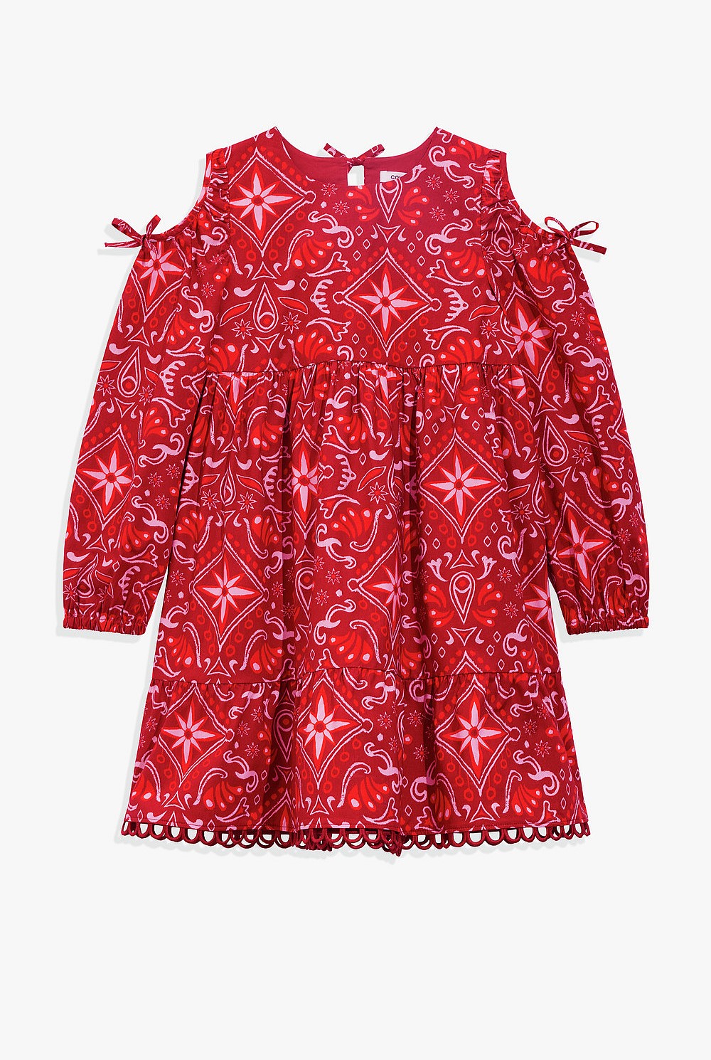 Ruby Stamp Print Dress - Dresses | Country Road