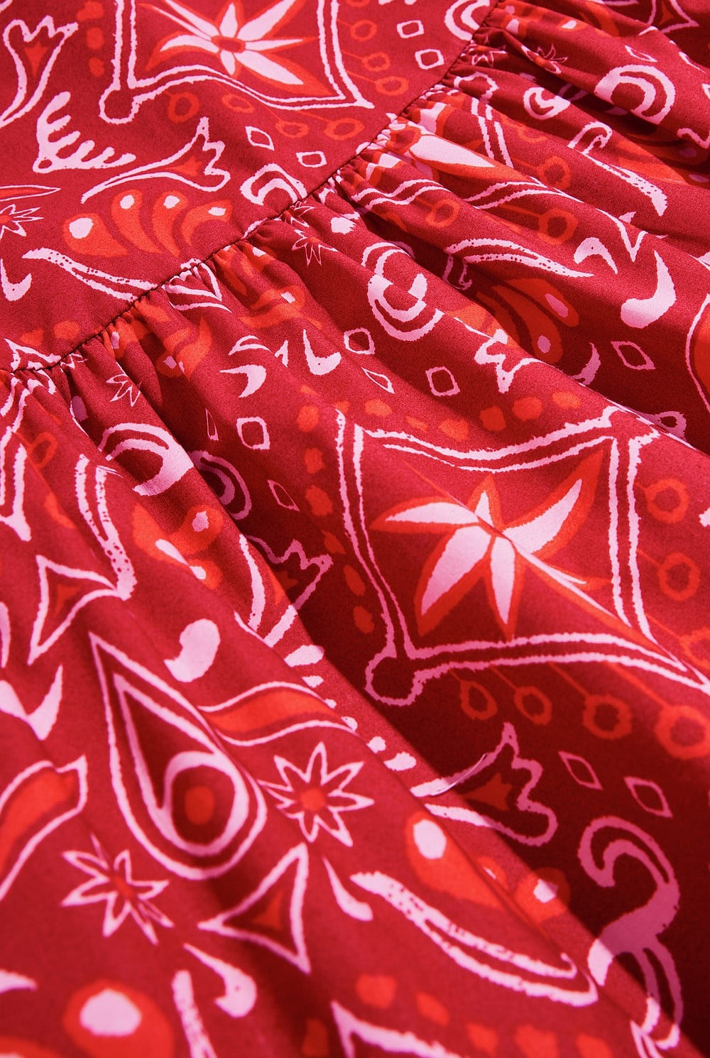 Ruby Stamp Print Dress - Dresses | Country Road