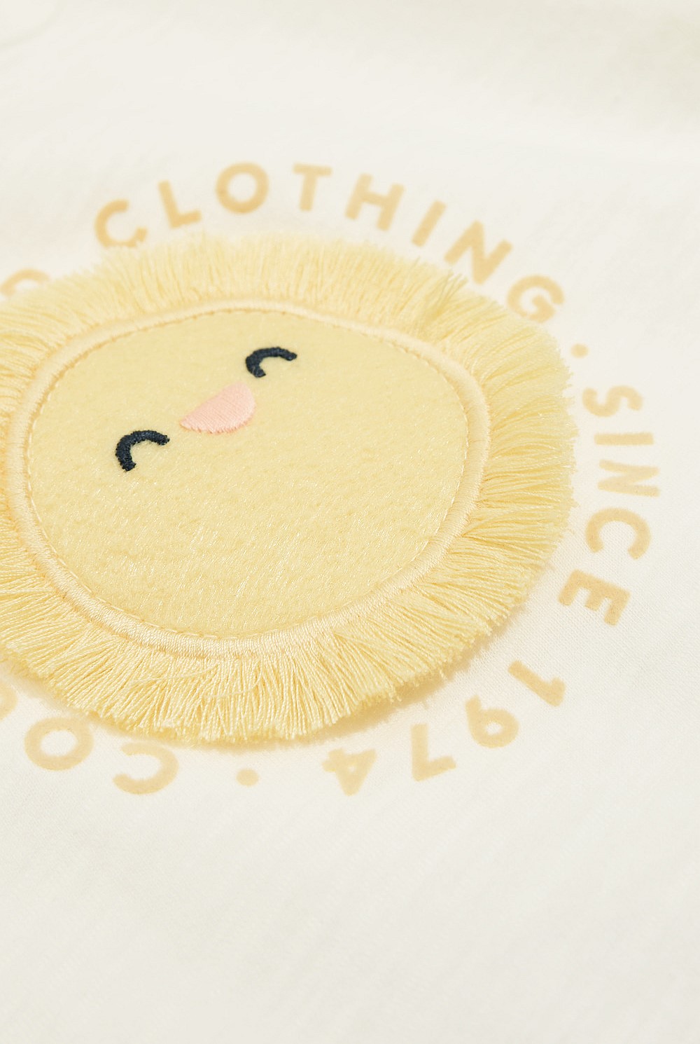 Marshmallow Cotton Sun Logo T-Shirt - T-Shirts | Country Road