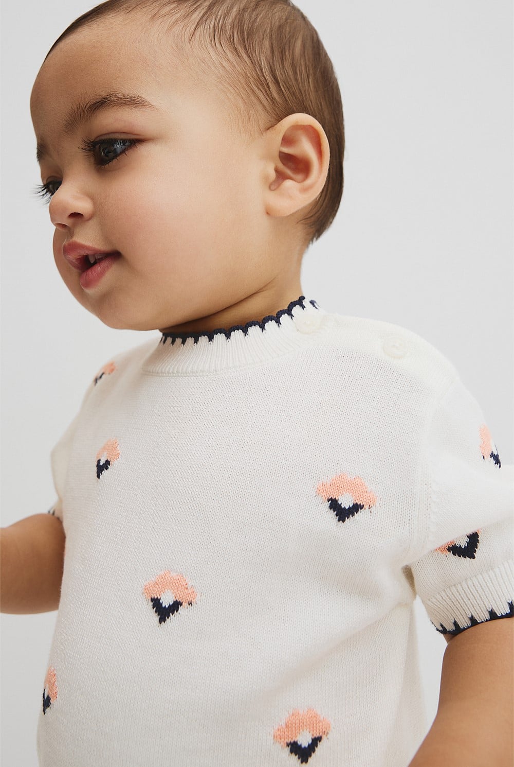 Flower Knit Top - T-Shirts | Country Road