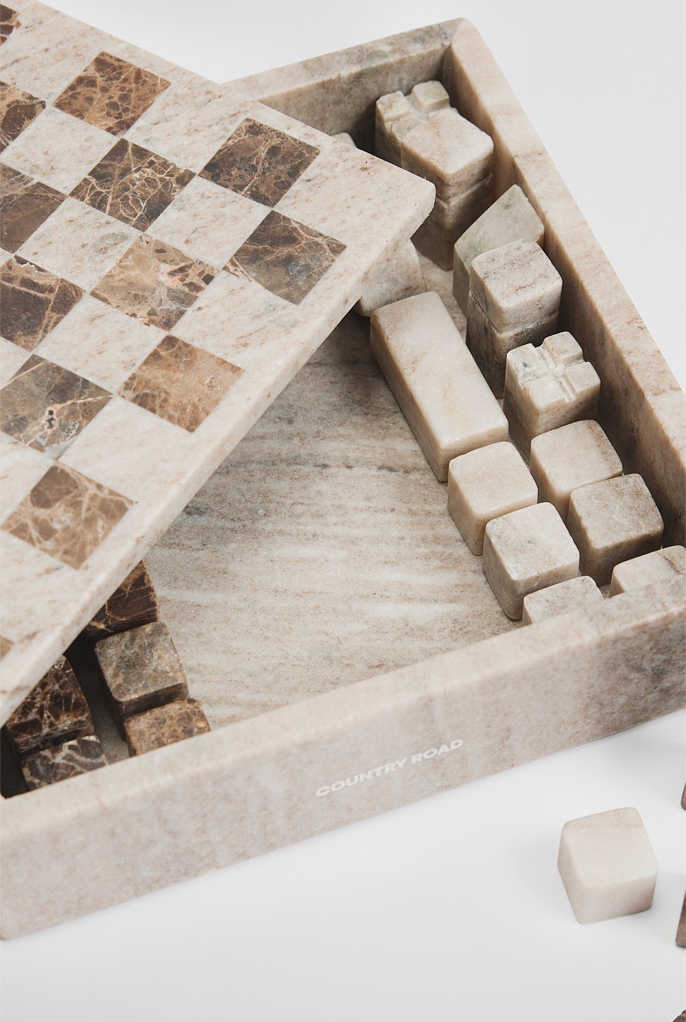 Beige Charlie Chess Set - Decorator | Country Road