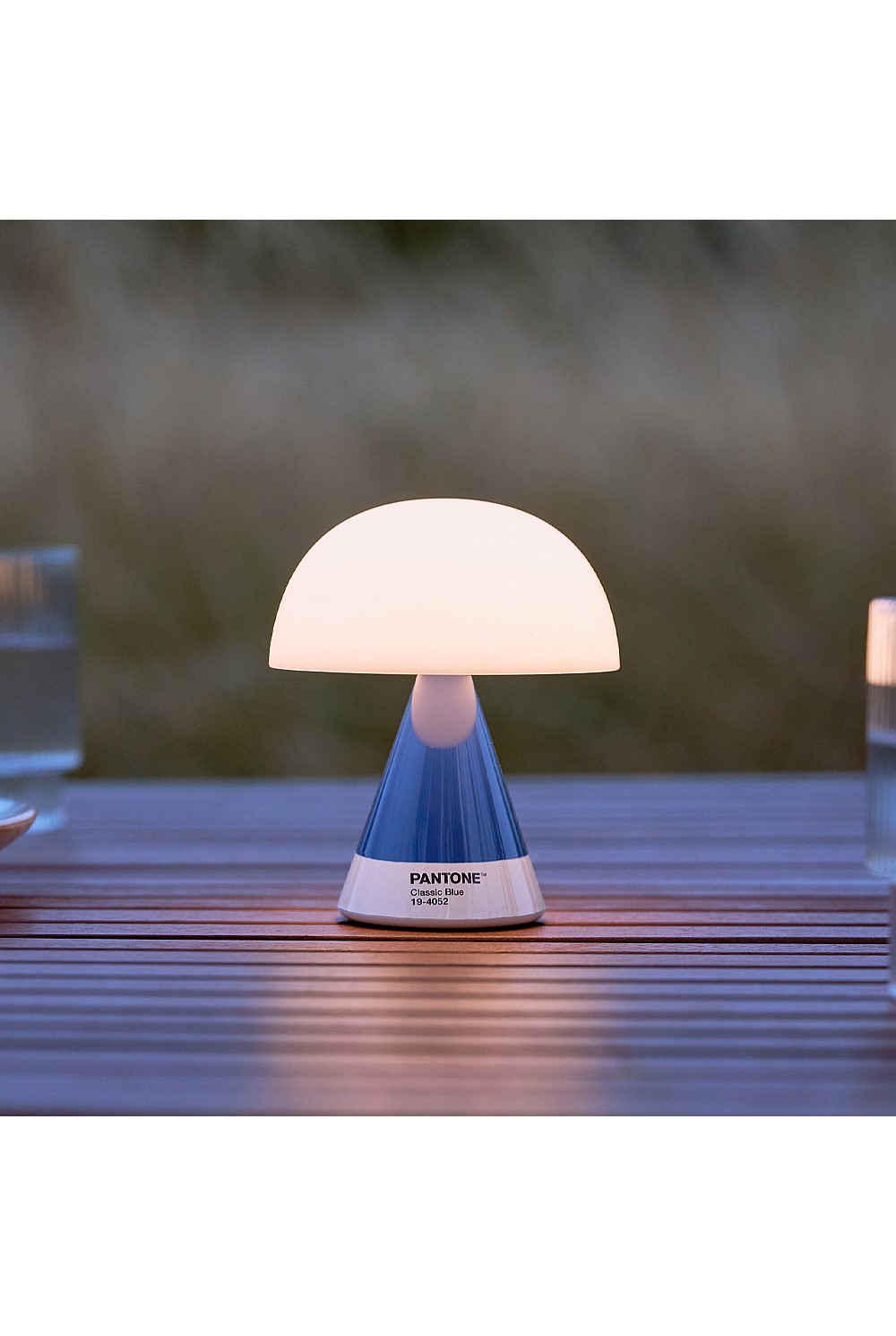 Blue Mina M Medium Portable Led Lamp Pantone - Classic Blue - Shop CR ...