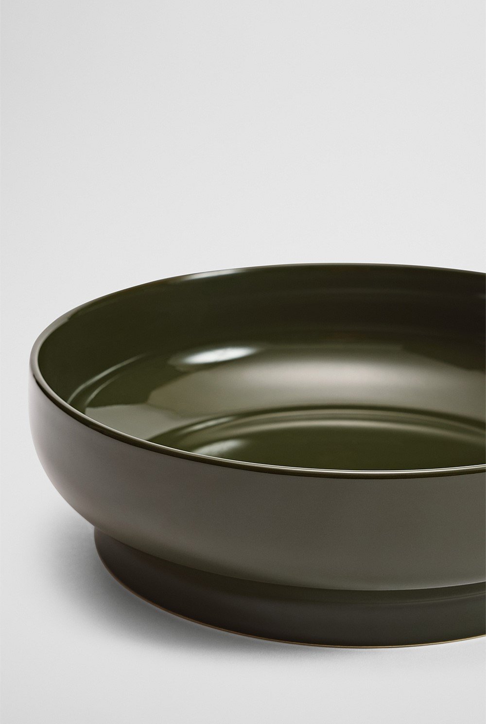 Dark Olive Dover Large Salad Bowl - Serving | Country Road