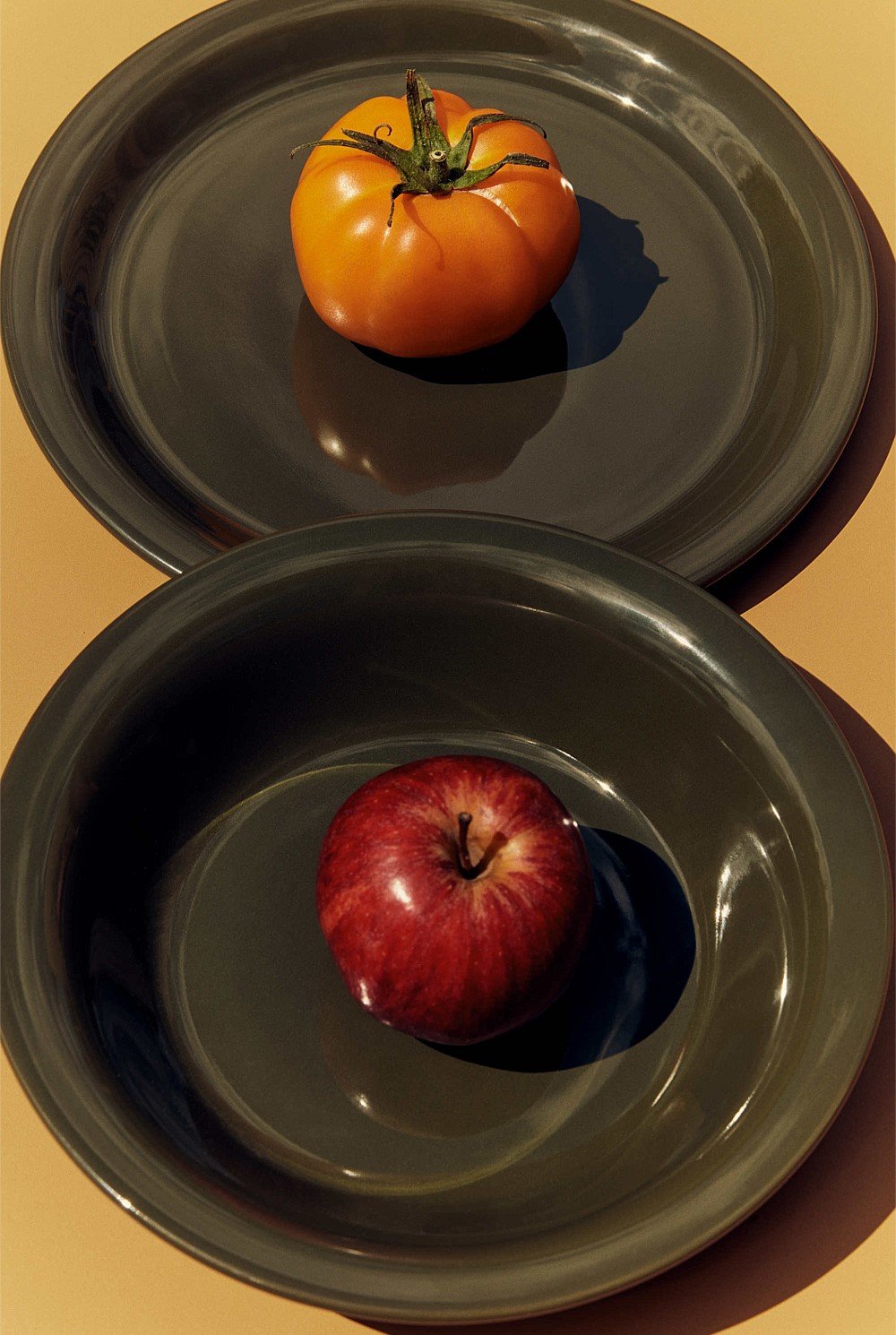 Dark Olive Shaye Shallow Bowl - Dining | Country Road