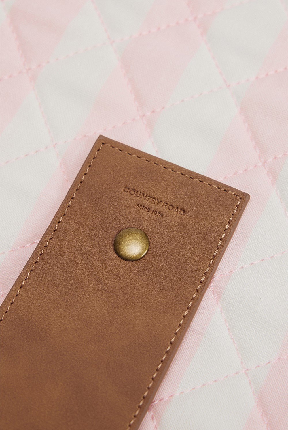 Mineral Pink Stripe Change Mat - Accessories | Country Road