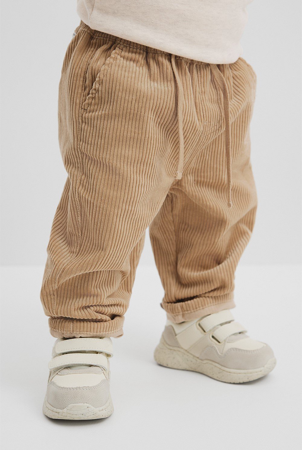 Latte Organically Grown Cotton Corduroy Pant - Pants | Country Road