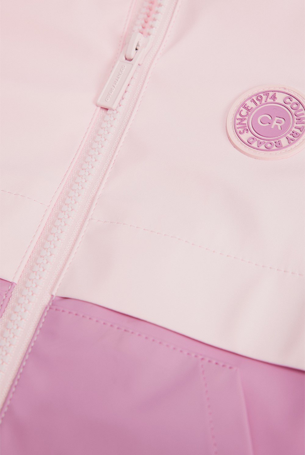 Pink Multi Hooded Rain Jacket - Jackets & Coats | Country Road