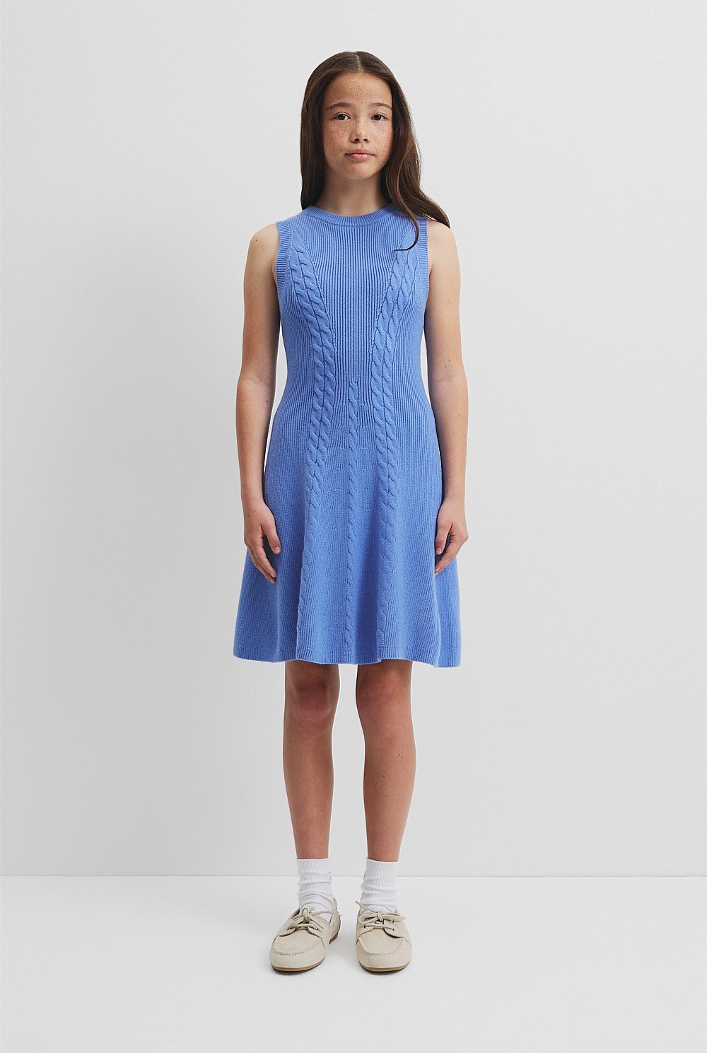Teen Cable Knit Dress - Dresses | Country Road