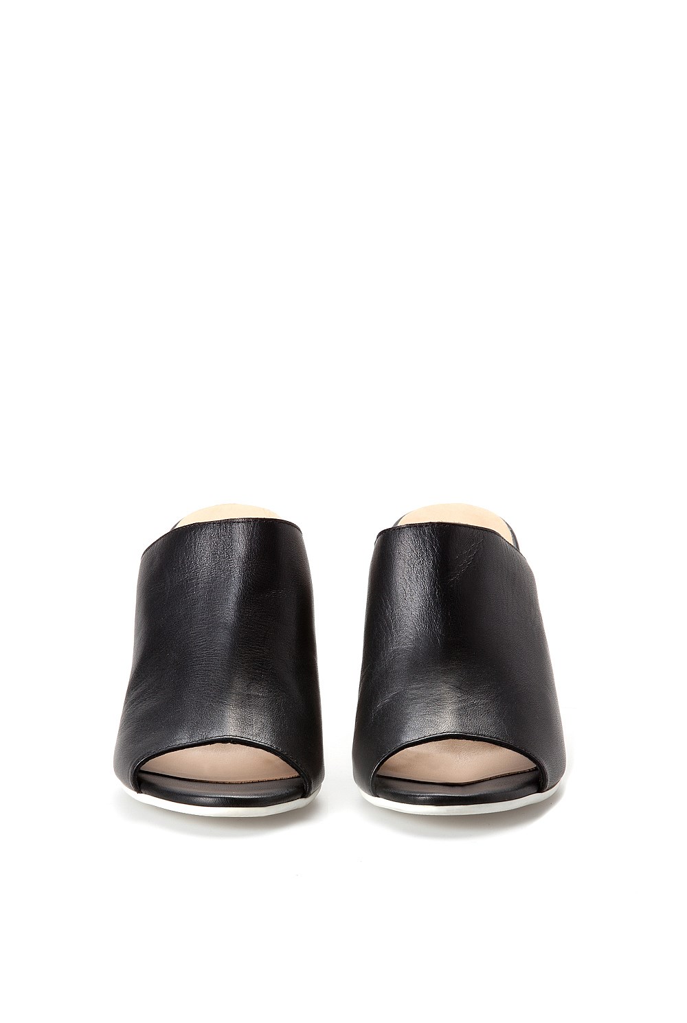 Black Antonia Mule Heel - Shoes | Country Road