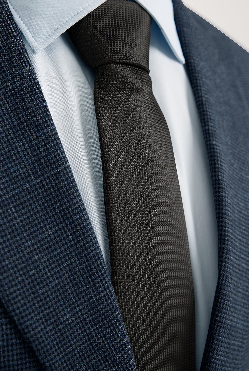 Black Textured Tie - Ties & Pocket Squares | Country Road