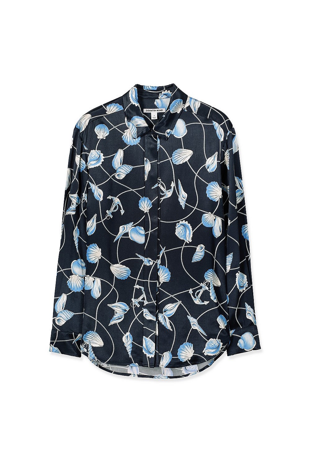 Ink Shell Print Shirt - Shirts | Country Road