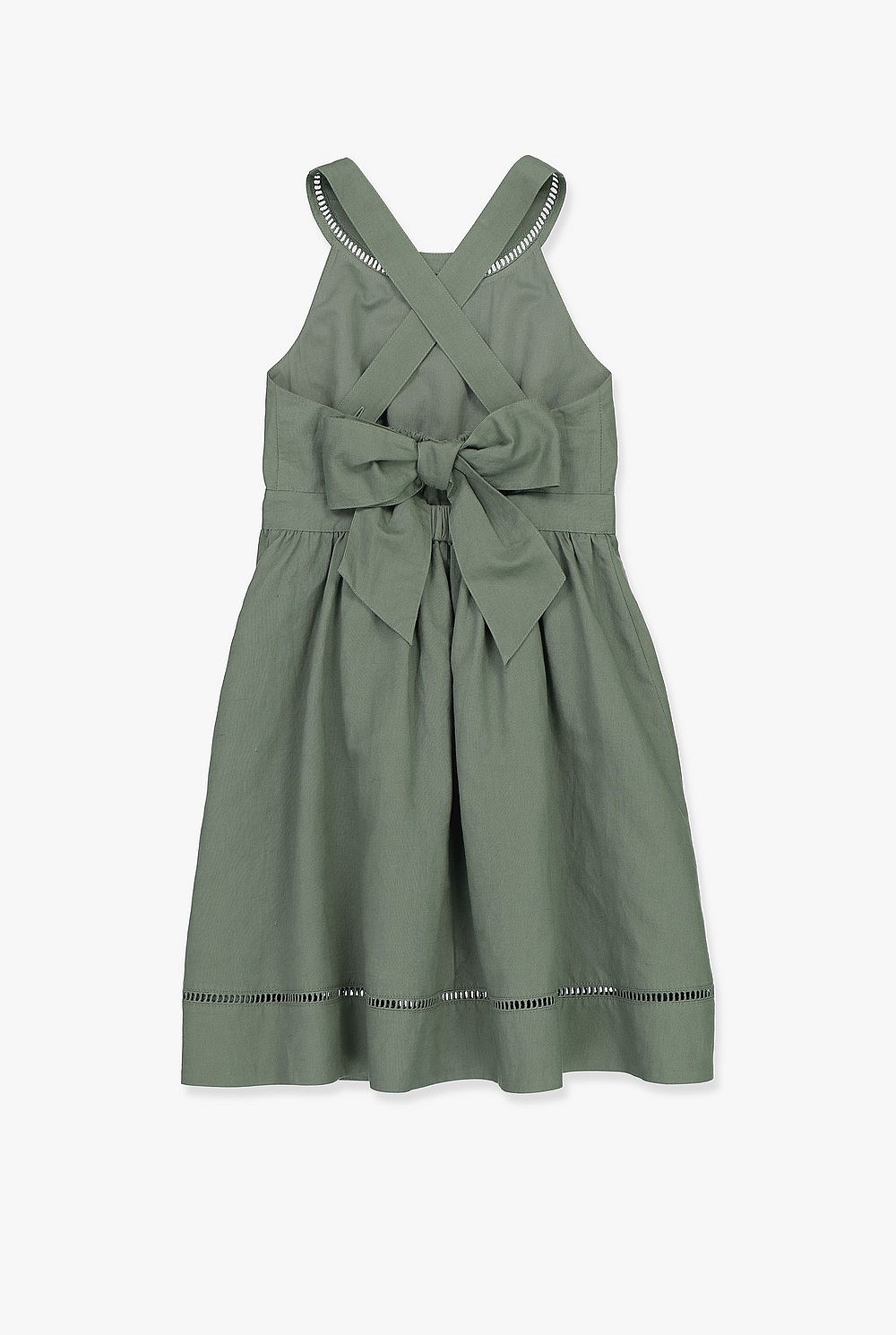 Sage Bow Strap Dress - Dresses | Country Road