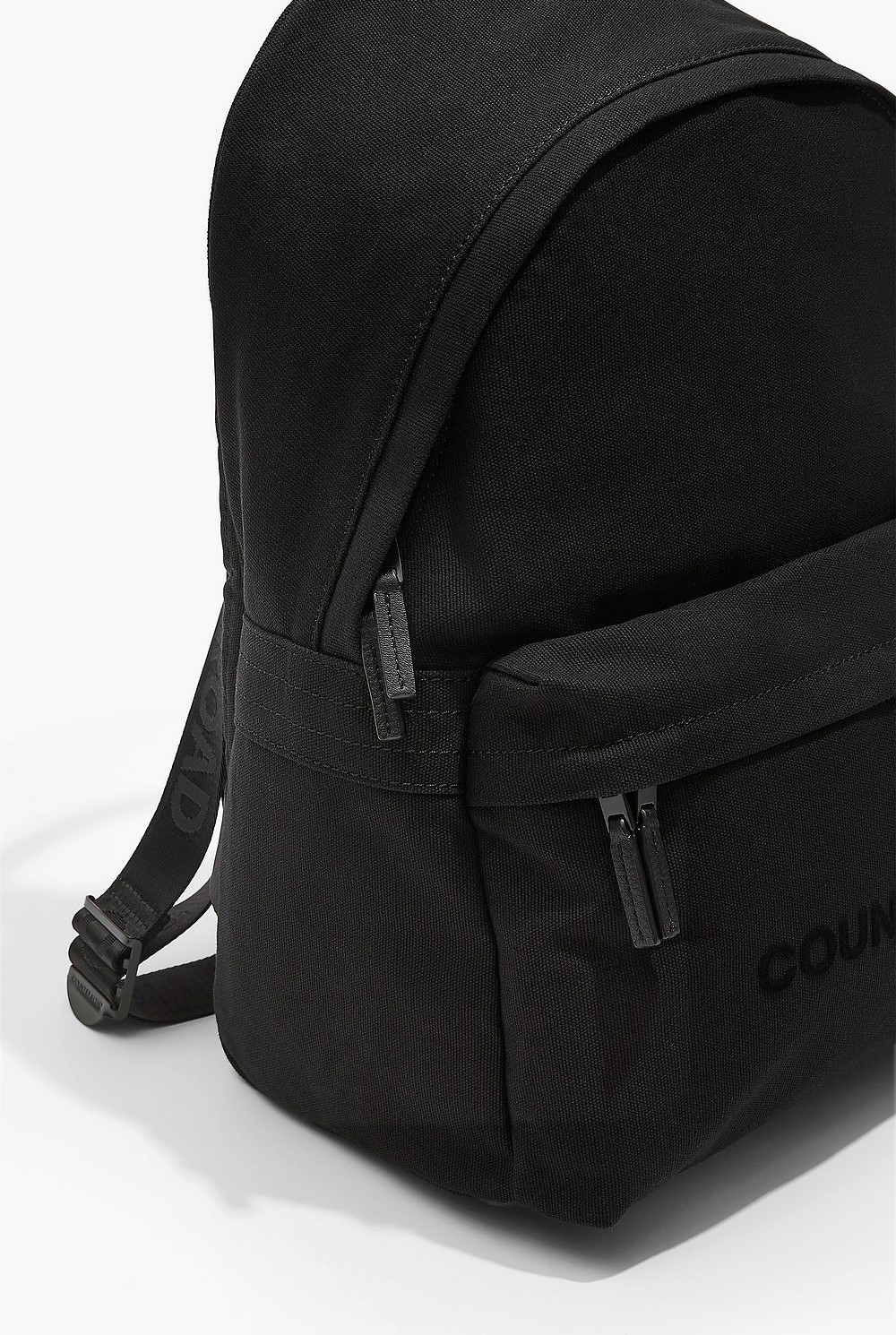 Black Flocked Logo Backpack - Bags | Country Road