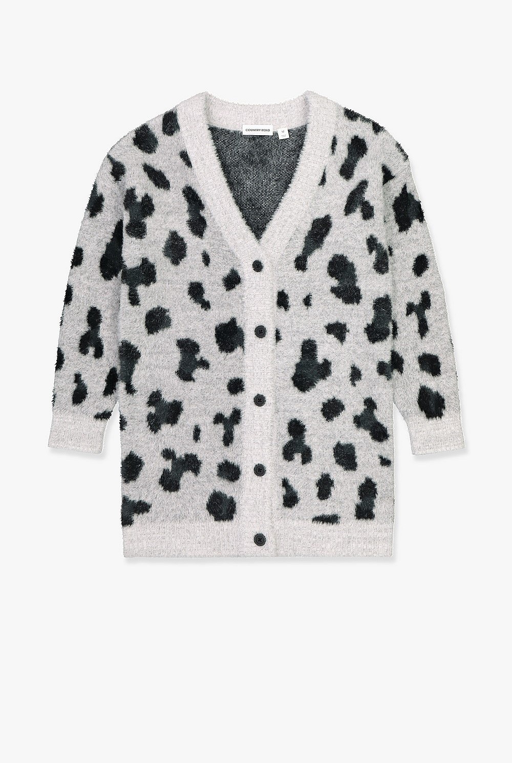 Teen Leopard Cardigan - Knitwear | Country Road