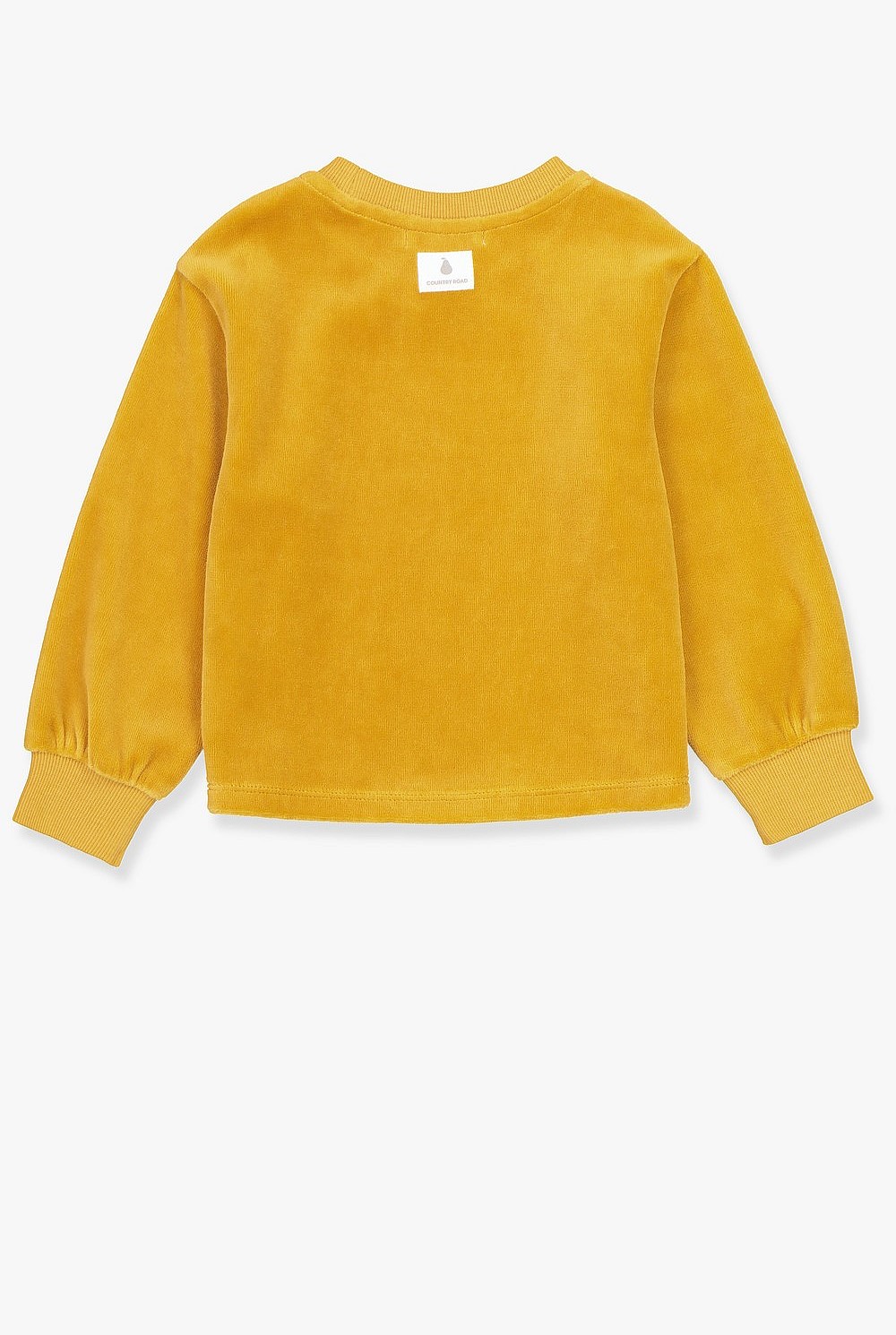 Mustard Velour Bunny Sweat - Sweats | Country Road