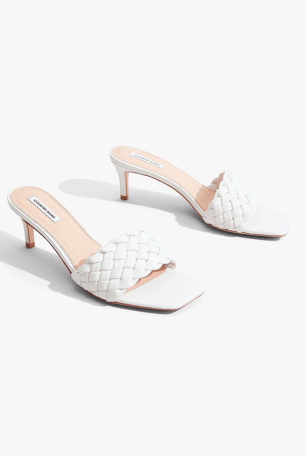 White Talia Heel - Heels & Wedges | Country Road