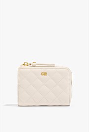 Oyster Quilted Country Road Zip Wallet - Wallets & Pouches | Country Road