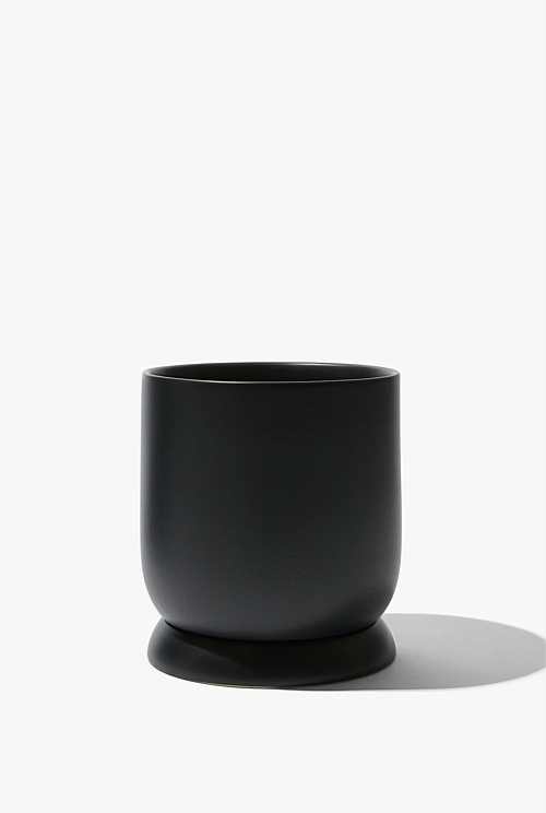 Matte Black Asti Medium Pot - Planters & Plant Stands | Country Road