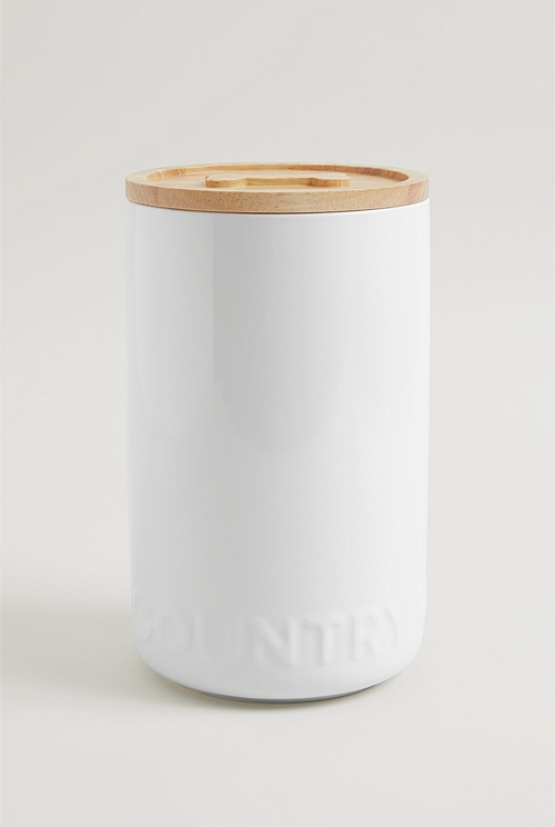 Snow Alfie Large Canister - Pet Accessories | Country Road
