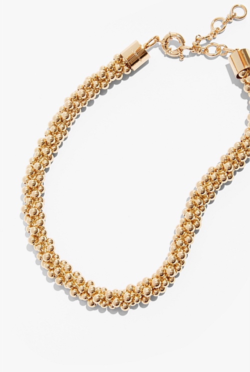 Gold Aspen 16" Choker - Necklaces | Country Road