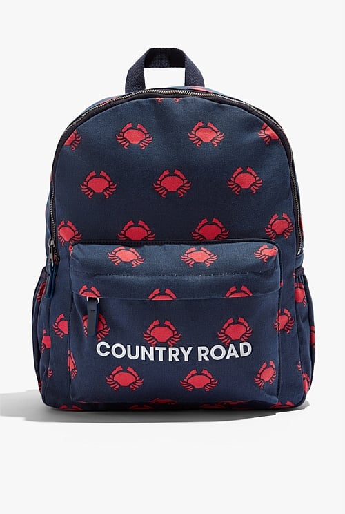 Navy Crab Backpack - Accessories | Country Road