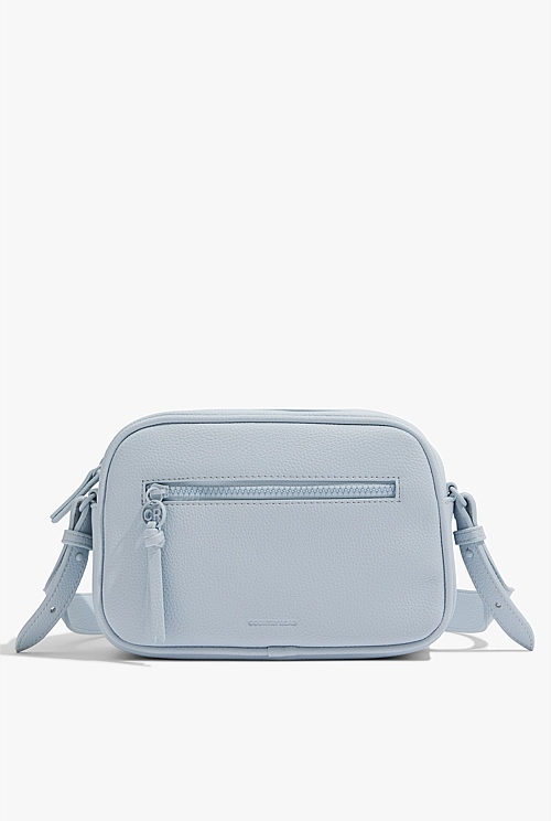 Pale Blue Strap Detail Crossbody Bag - Bags | Country Road
