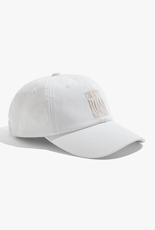 White Country Road Logo Cap - Hats, Scarves & Gloves | Country Road