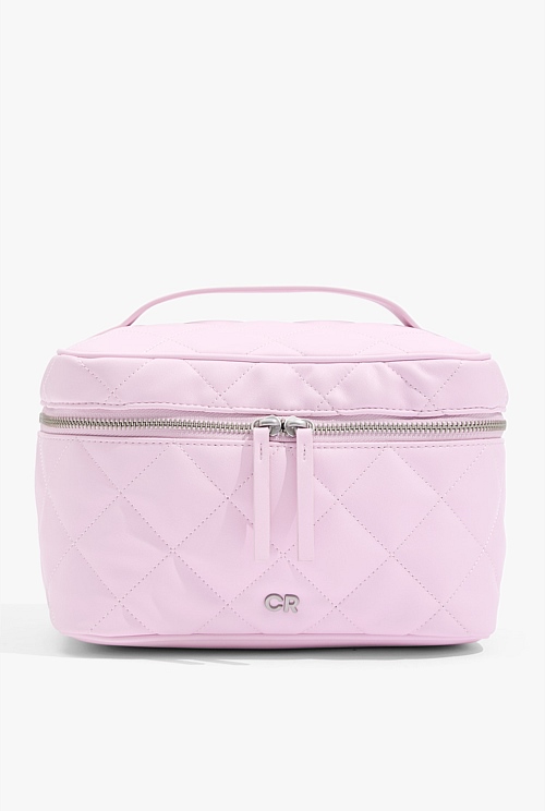 Peony Quilted Large Cosmetic Case - Bags | Country Road