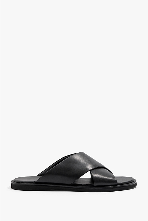 Black Urban Slide - Thongs & Slides | Country Road