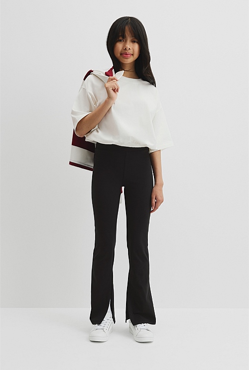 Teen Split Hem Pant - Pants | Country Road