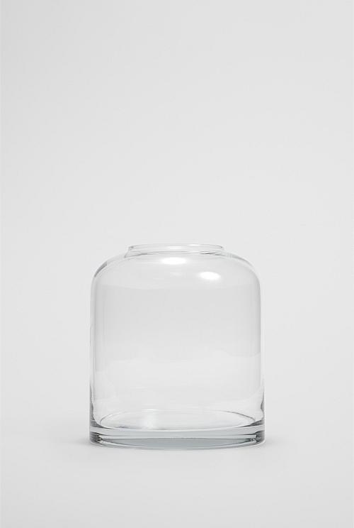 Clear Dom Medium Glass Vase - Vases | Country Road