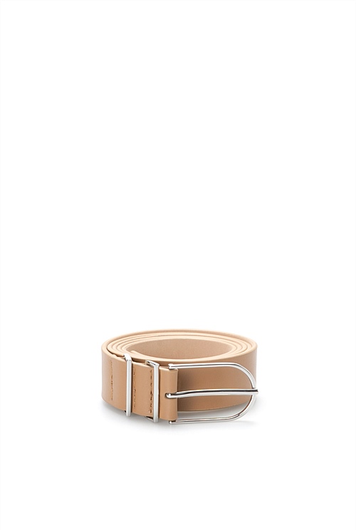 Barley Thin Buckle Hip Leather Belt - Belts | Country Road