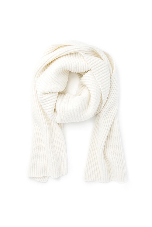 Cream Turtle Neck Scarf - Accessories | Country Road