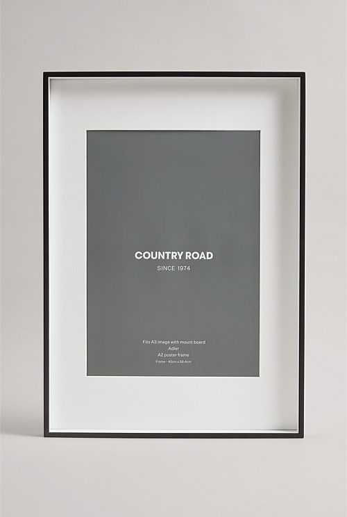 Black Adler A2 Poster Frame - Frames | Country Road