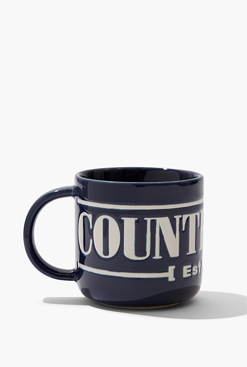 French Navy Country Road Heritage Mug - Dining | Country Road