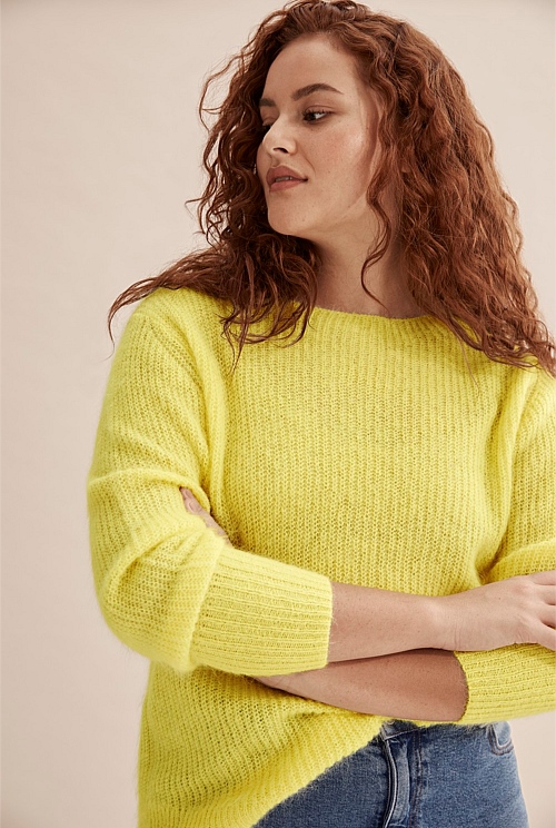 Citrus Fine Alpaca Knit - Knitwear | Country Road