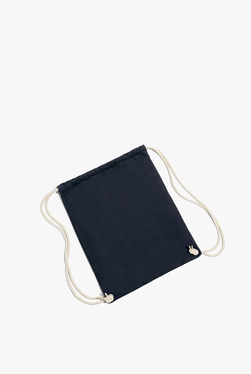 Navy Drawstring Bag - New Logo | Country Road