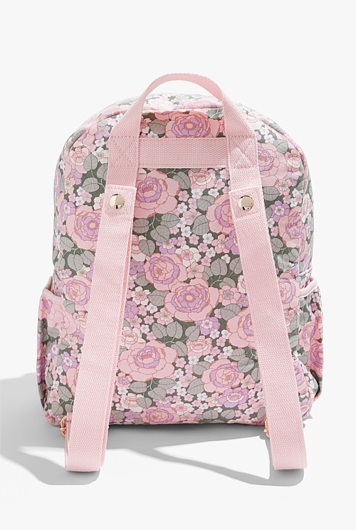 Pale Pink Floral Backpack - Accessories | Country Road