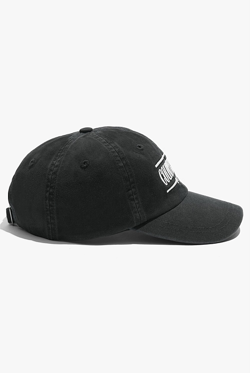 Washed Black Branded Cap - Hats & Scarves | Country Road