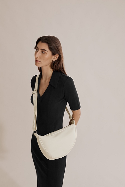 Putty Curved Sling Bag - Bags | Country Road