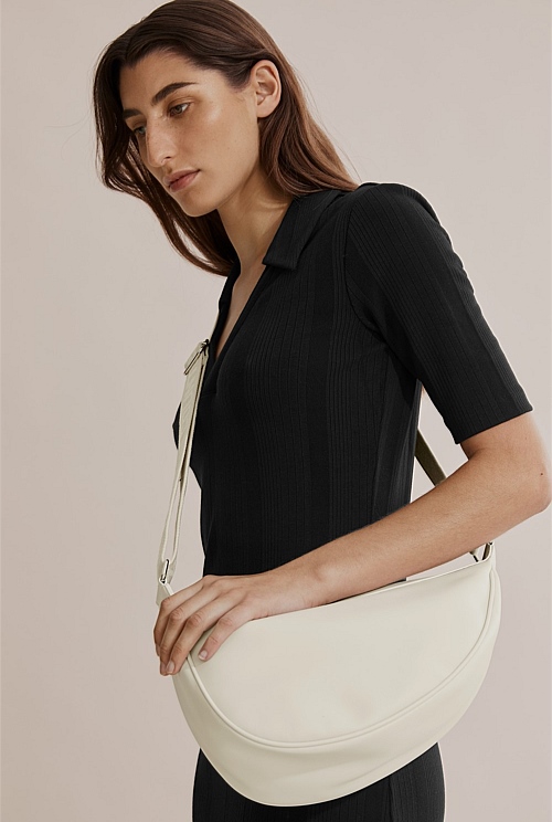 Putty Curved Sling Bag - Bags | Country Road