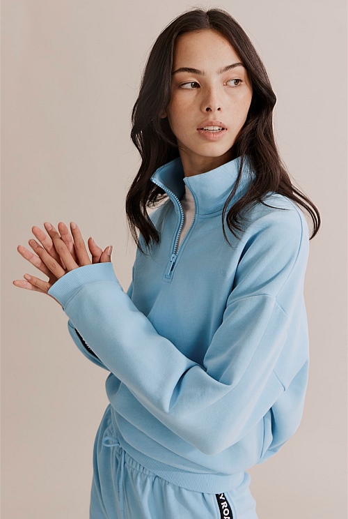 Teen Recycled Cotton Logo Insert Sweat - Sweats | Country Road