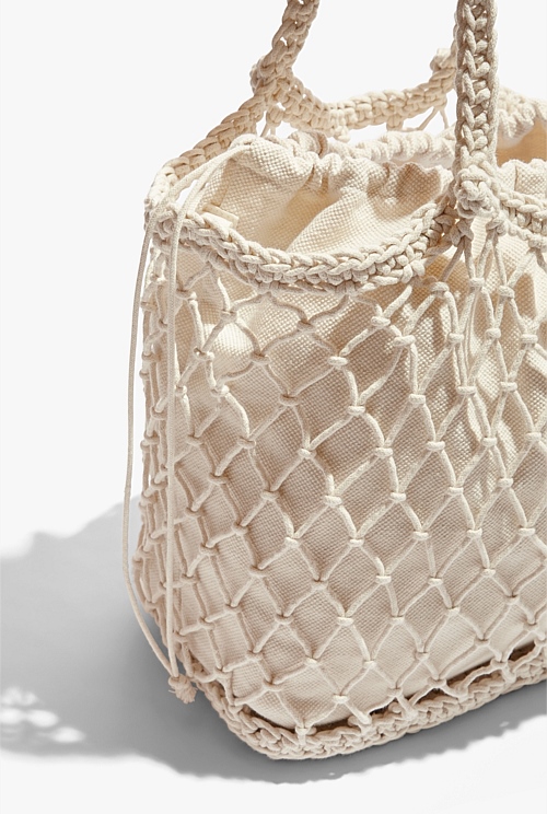 Natural Knotted Beach Tote - Bags | Country Road