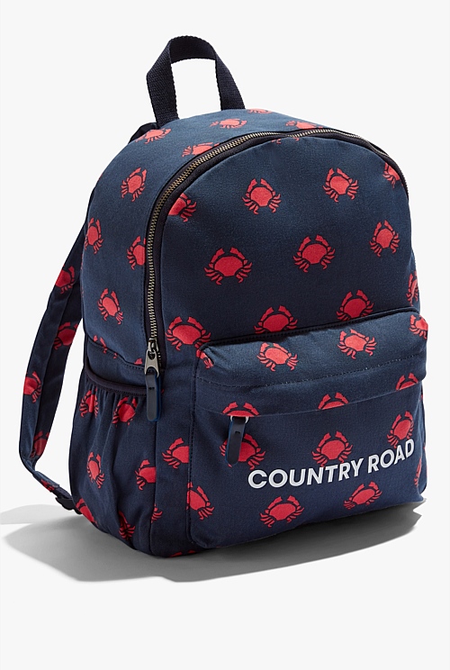 Navy Crab Backpack - Accessories | Country Road