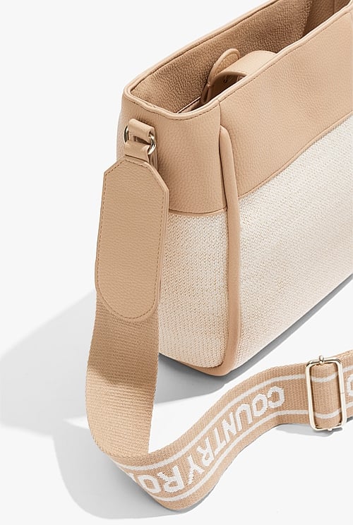 Natural Woven Detail Sling Bag - Bags | Country Road