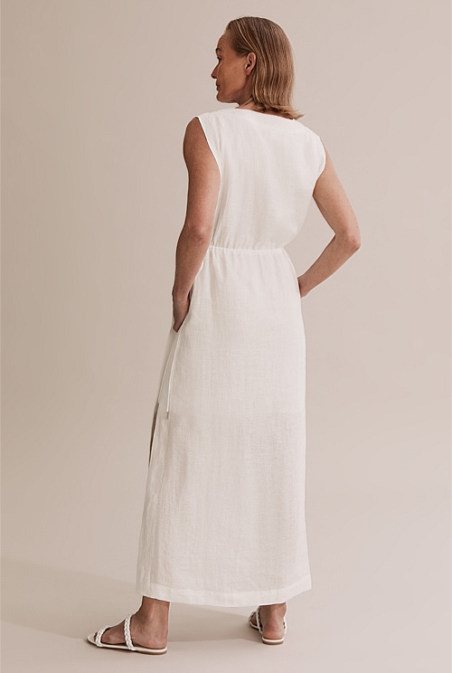 Antique White Column Dress - Dresses | Country Road
