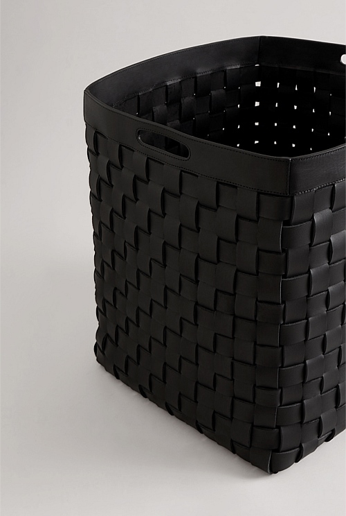Charcoal Lowa Extra Large Square Storage Basket - Decorator | Country Road